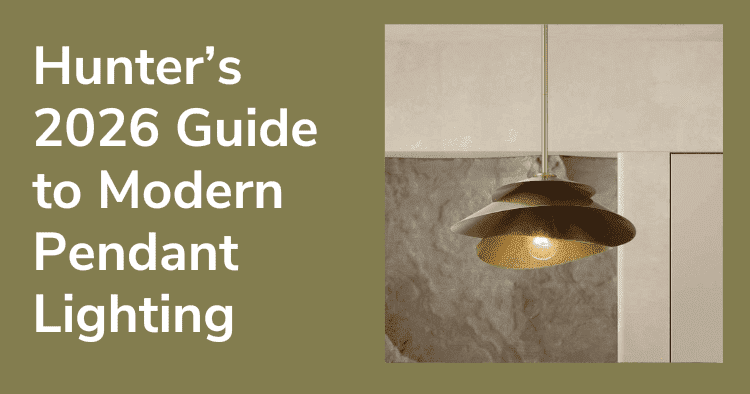 Hunter’s 2026 Guide to Modern Pendant Lighting – Hunter Fan