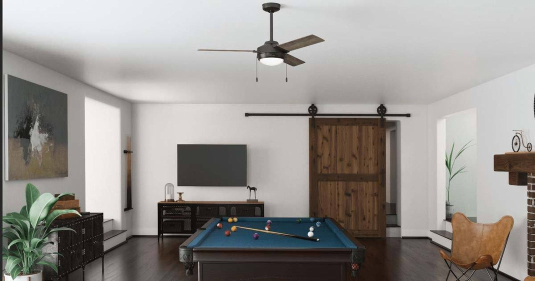 Our favorite spaces: The family game room – Hunter Fan