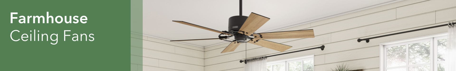 Modern Farmhouse & Farmhouse Ceiling Fans | Hunter Fan
