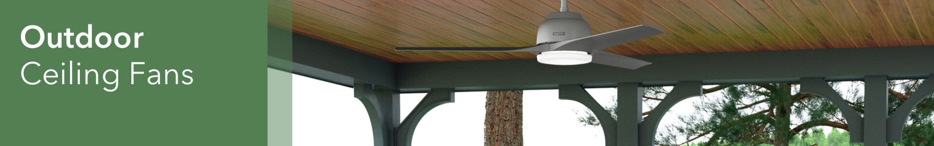 Outdoor Ceiling Fans - Wet-Rated & Outdoor Covered | Hunter Fan