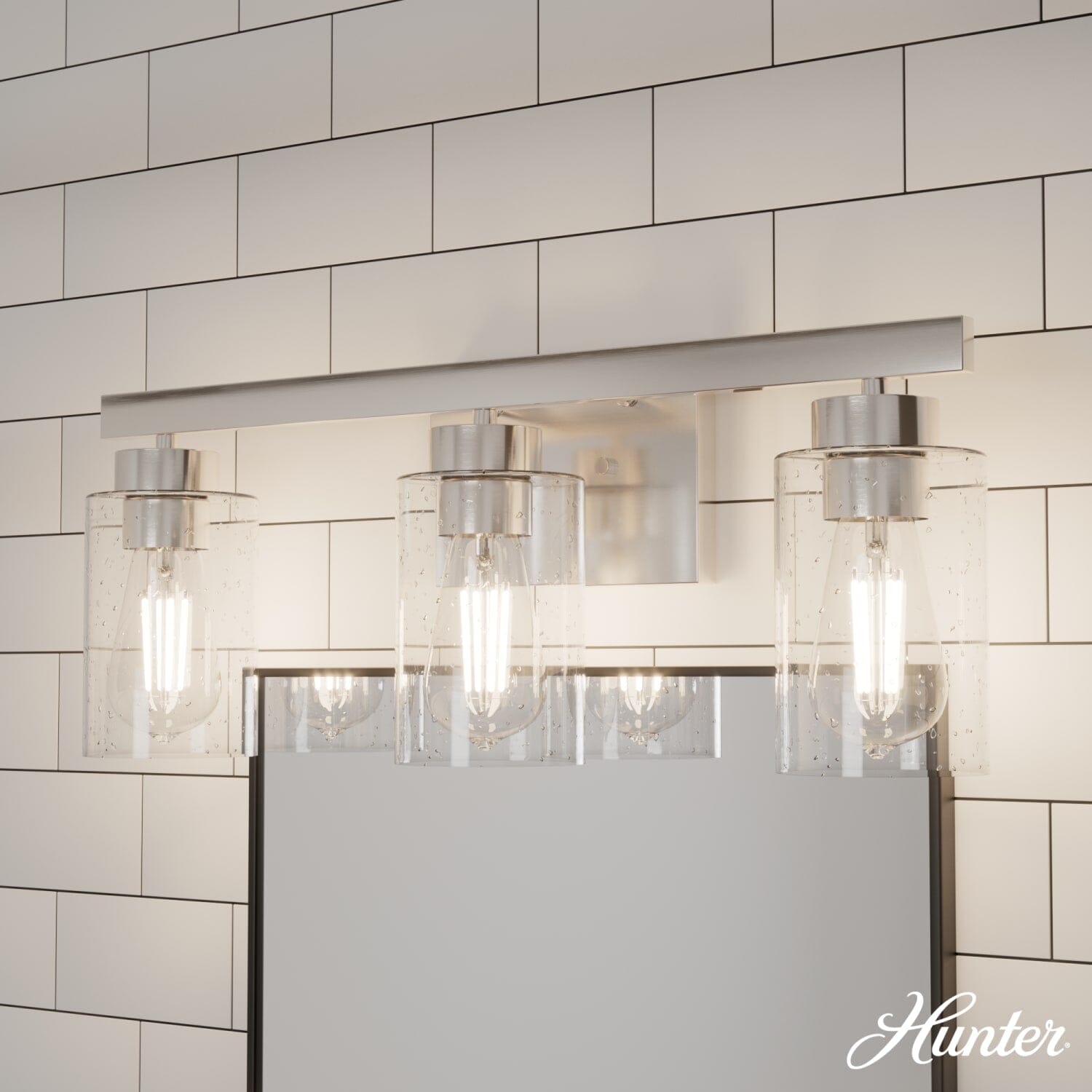 Hunter Hartland 3 Light Vanity Wall Light – Hunter Fan