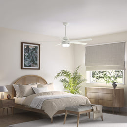 Hunter Aerodyne Indoor Smart Fan Energy Star with LED and Reversible ...