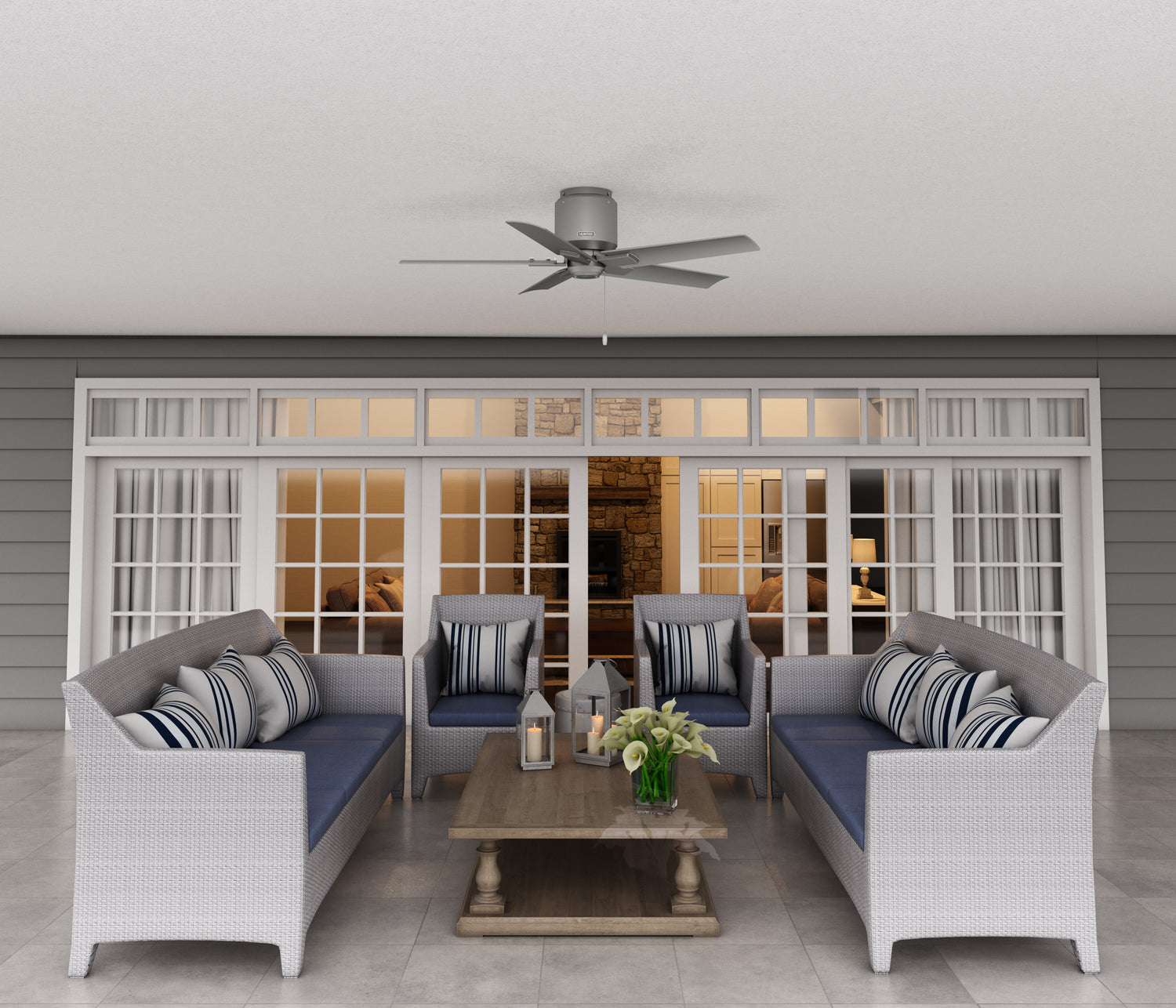 Brighten your space with sunroom ceiling fan ideas – Hunter Fan