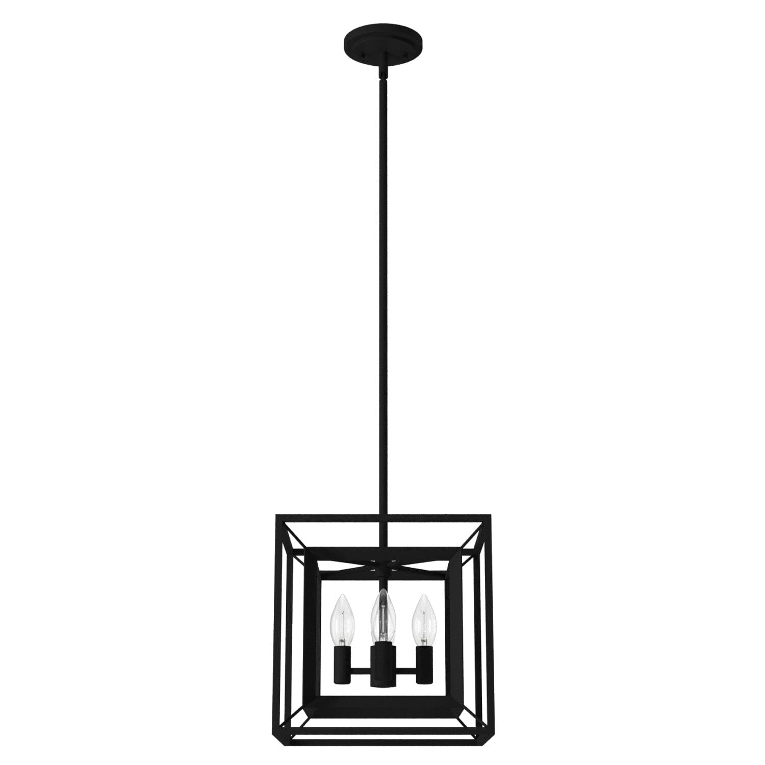 Hunter Doherty Convertible 4 Light Pendant 12 inch Ceiling Light ...