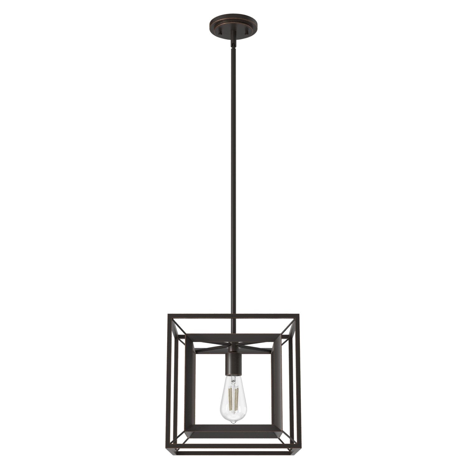 Hunter Doherty Pendant Convertible 1 Light 12 inch Ceiling Light ...