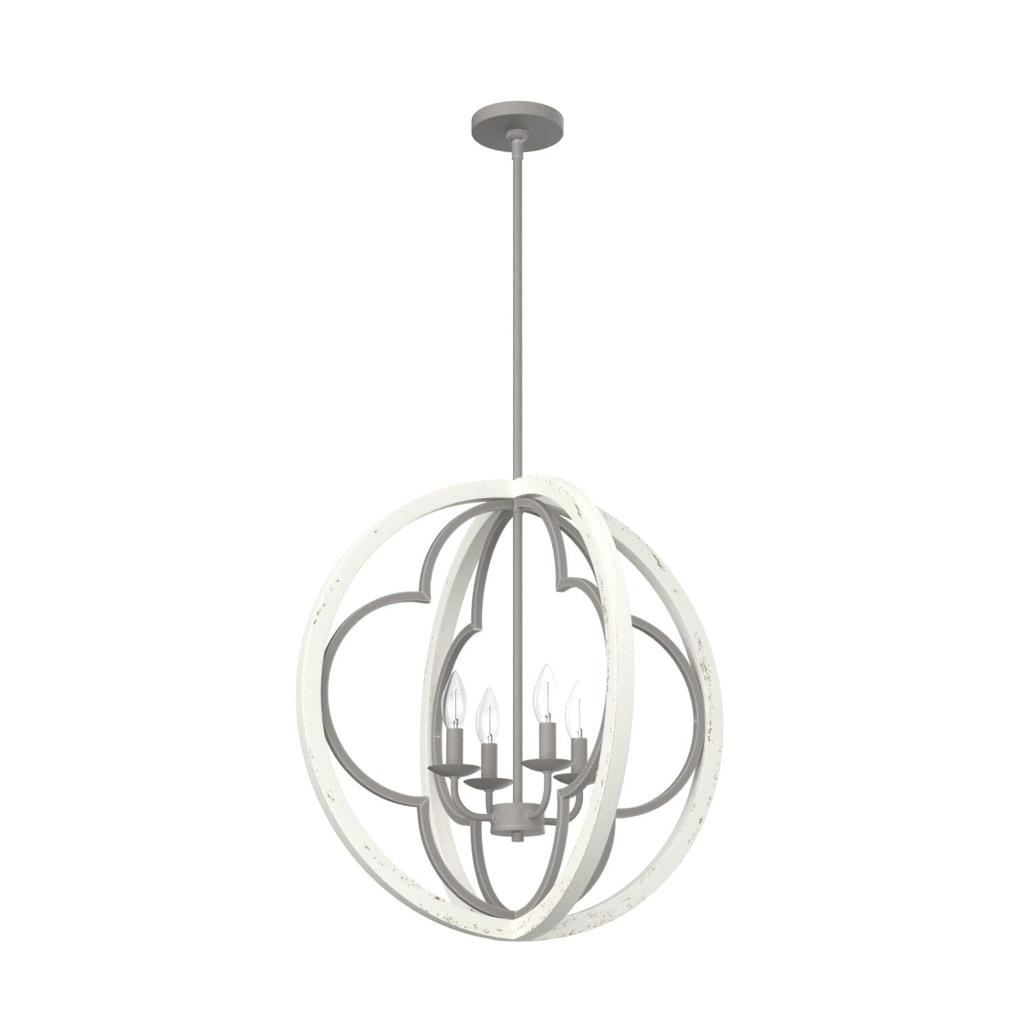 Hunter Gablecrest 4 Light Pendant 24 inch Ceiling Light – Hunter Fan