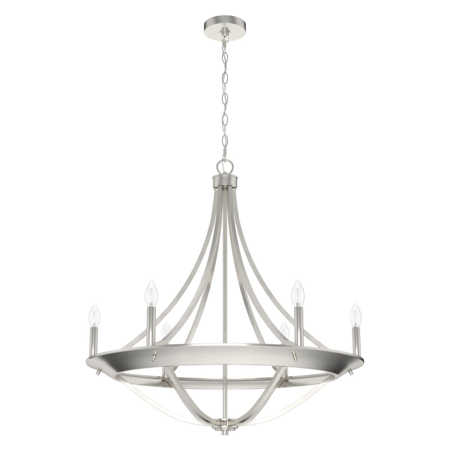 Perch Point 6 Light Chandelier - 19414 – Hunter Fan